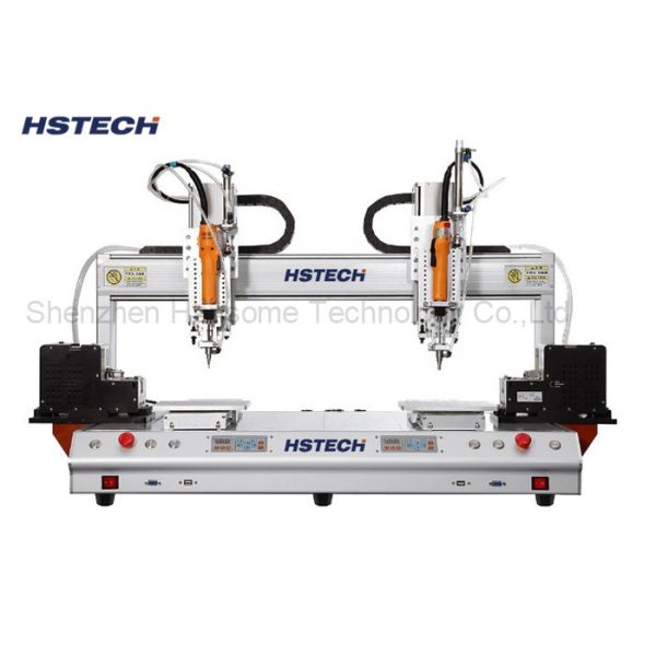 Quality Auto Screw Fastening Machine Double Screw Feeder 6 Axis Suction Type 0.02mm Accuracy for sale