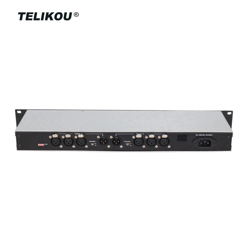 TELIKOU PW-202 standard 1U Two channel Intercom system Power Supply  broadcast equipment