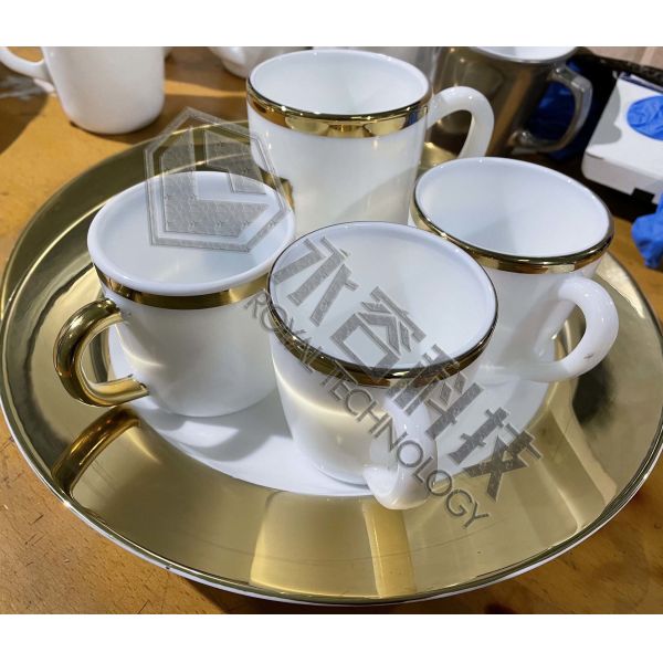 Quality Ceramicware PVD Gold Ion Plating Machine, TiN Gold and Ti Silver Ceramic for sale