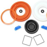 Quality Special Shaped Molded Rubber Products NBR FKM SI EPDM Customized for sale