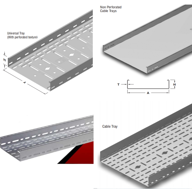 Types of cable tray machine