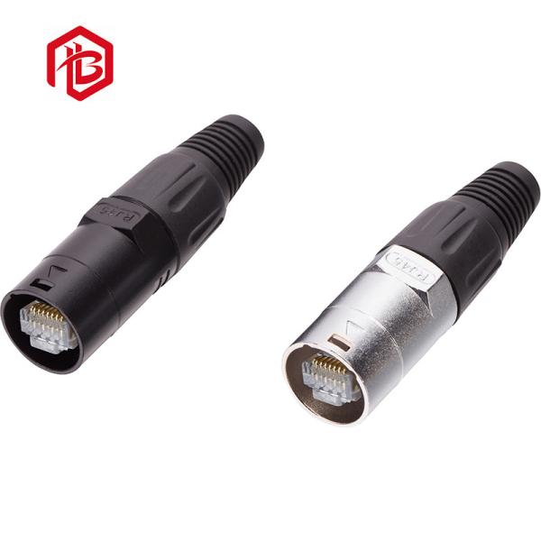 Quality Male Female Plug / Socket RJ45 Waterproof Connector for sale