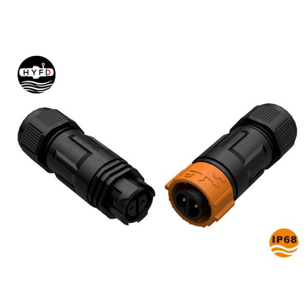 Quality IP68 10A 3 Pin 10.0mm Plastic Push Pull Connectors for sale