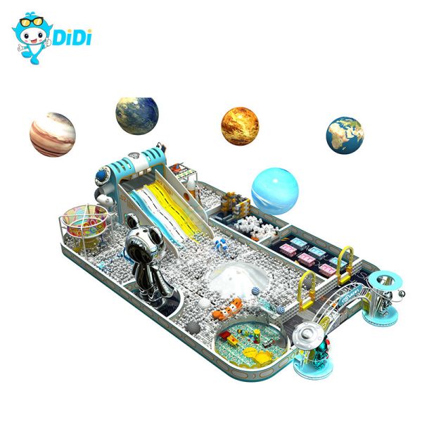 Quality Customizable Space Themed Indoor Playground  Environmentally Friendly Kids Playground for sale