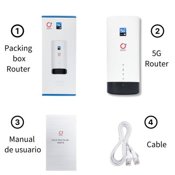 Quality Olax G5018 New 5G CPE Modem WiFi6 Wireless Modem 5G router with sim card slot for sale