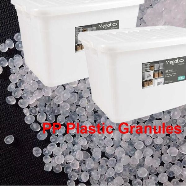 Quality Storage Bins PP Plastic Raw Material High Impact Virgin PP Granules for sale