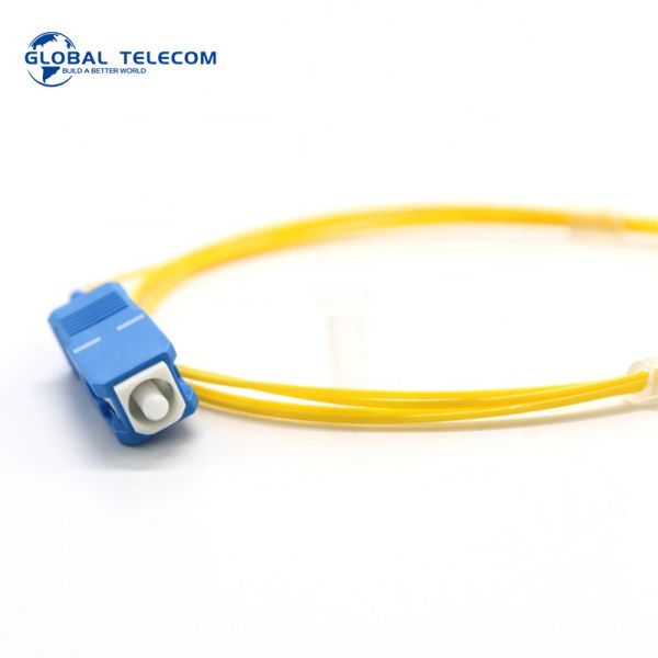 Quality SC UPC Fiber Optic Pigtail Single Mode Low Insertion Loss For CATV Systems for sale