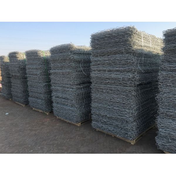 Quality 350 - 550N/Mm2 Tensile Strength Gabion Baskets For Retaining Wall for sale