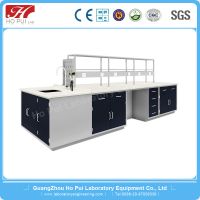Quality Anti Aging School Lab Furniture Adjustable Height Laboratory Workbench for sale