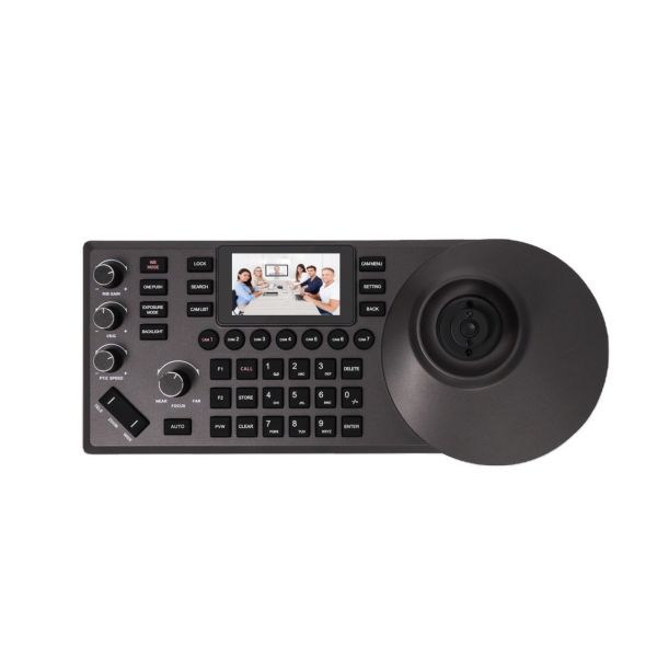 Quality DAIPU CCU-106 NDI RS232/485/422 PTZ IP Joystick Controller for Video Live Streaming PTZ Camera for sale