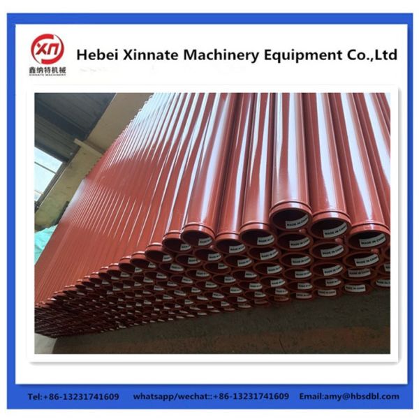 Quality DN125 Concrete Pump Seamless Pipe 4.5mm*3000mm for sale