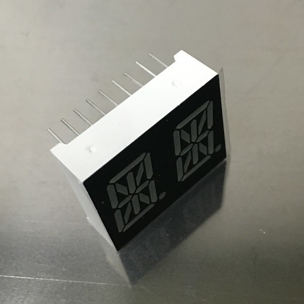 Quality Ultra Red 0.54 Inch Dual Digit 14 SegmentAlphanumeric Led Display for Instrument for sale