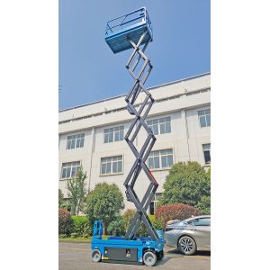 Quality Self Propelled Scissor Lift 12M Platform Lift for sale