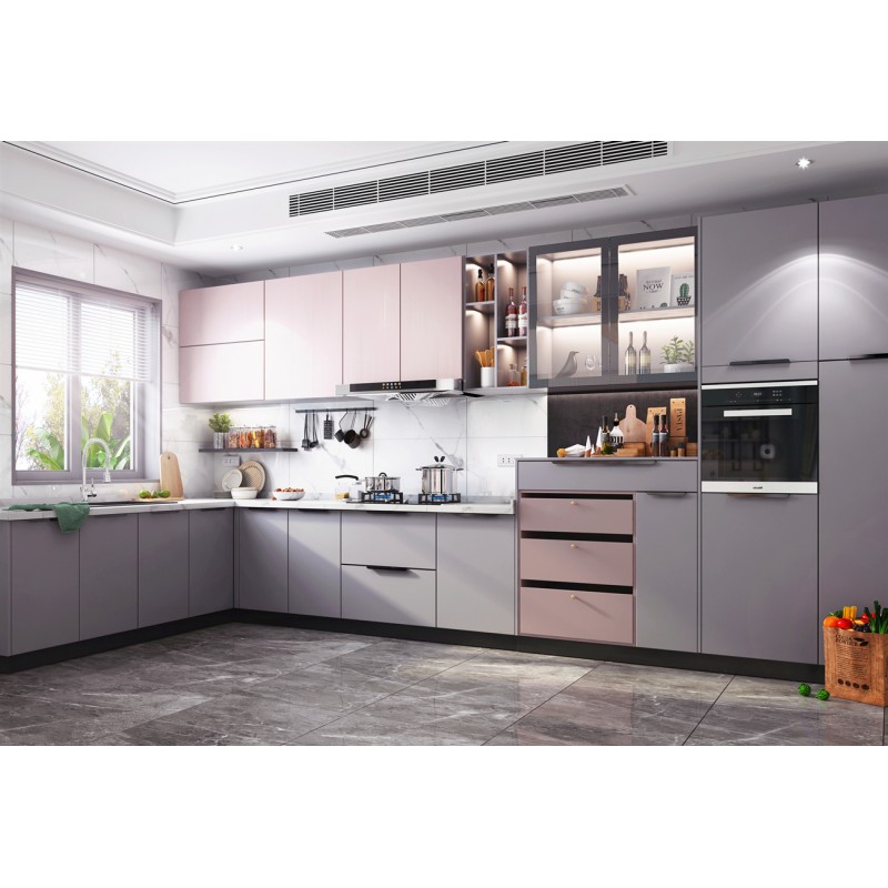 Complete kitchen setup featuring our premium cabinets