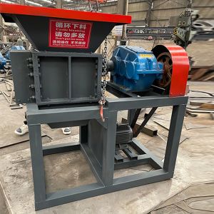 Quality Plastic Double Shaft Shredder for Top Selling Waste Recycle Machine at 220V for sale