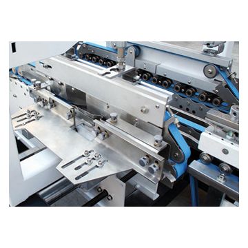 Quality Automatic High Speed Folder Gluer Machine 1100mm Blank Width 7.6T Net Weight for sale