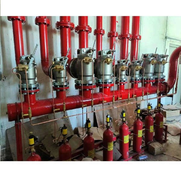Quality Pipe Network FM200 Fire Suppression System 120L Automatic Fire Extinguishing for sale