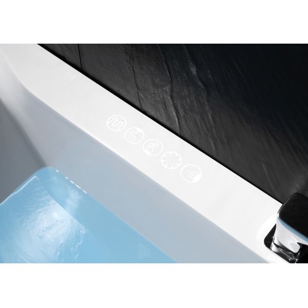 Quality 1700mm Modern Design Solo Bathtub E-8001 With Touch Panel Controller for sale