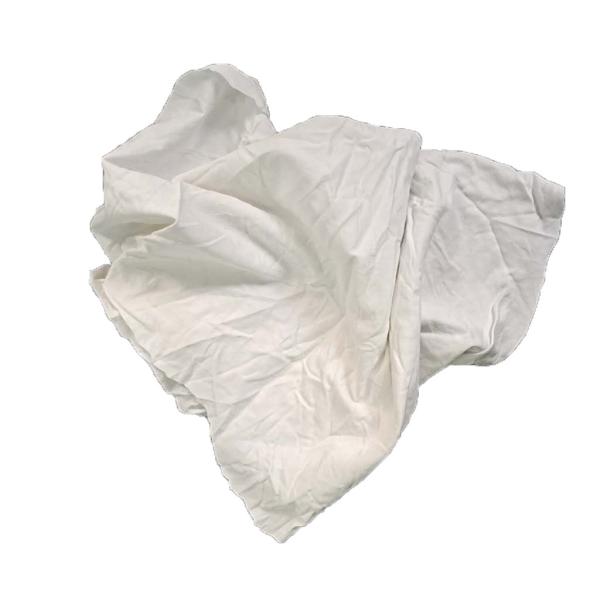 Quality 50Cm Strong Absorbency 25kg/Bale White Cotton Rags for sale
