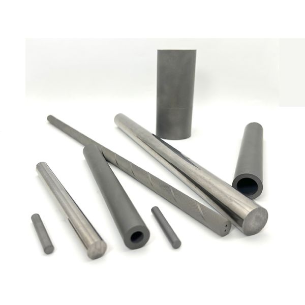 Quality Carbide round bar blanks, solid round bars, single straight hole round bars, double straight hole round bars, and double spiral hole round bars for sale