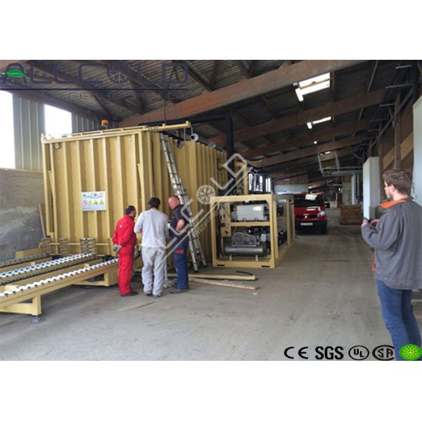 Quality 6000KG - 7000KG Vacuum Chiller , Vacuum Cooling System With Roller Belt Conveyor for sale