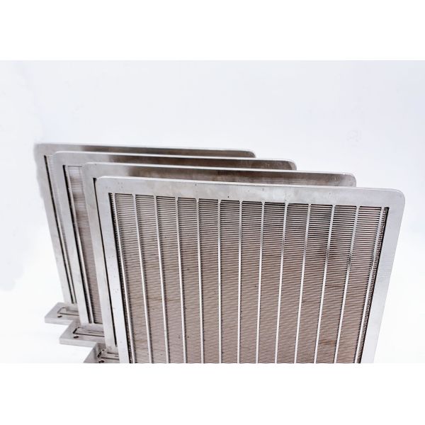 Quality Rectangular V Wire 1*2mm Stainless Mesh Screen 0.4mm Slot for sale