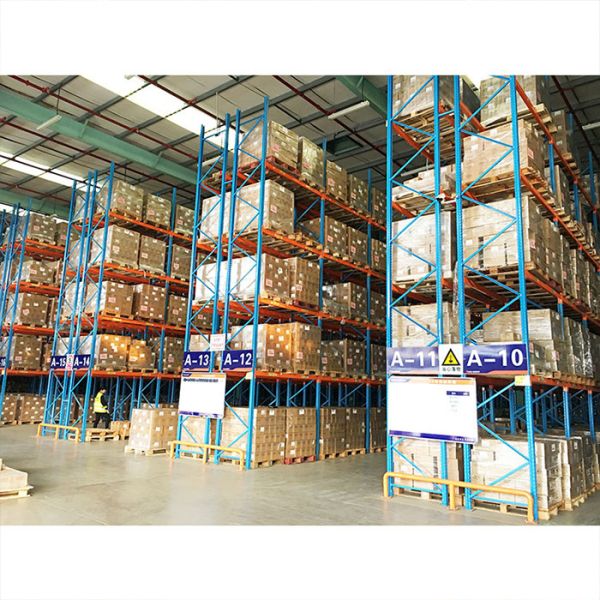 Quality Orange Selective Heavy Duty Storage Pallet Racking System Warehouse Rack for for sale