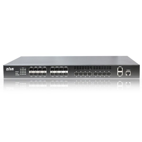 Quality 16 Port Olt Optical 10G SFP+ OP3616 104MPPS 84W Uplink Port Support for sale