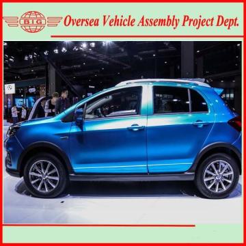 Quality Pure Electric Cars / Electric SUV High Speed Automobile Assembling for sale