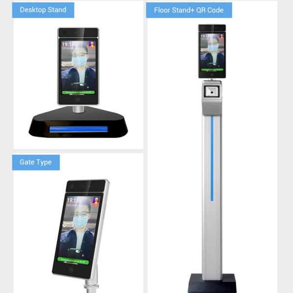 Quality Multichannel Non Contact Temperature Scanner , Android AI Thermal Camera Access for sale