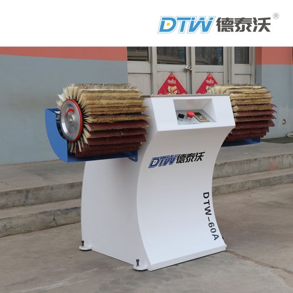 Quality DTW-60A Wood Manual Sanding Machine Cabinet Sander Machine With Two 300mmRollers for sale
