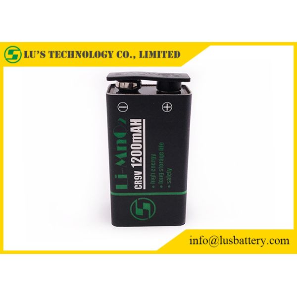Quality LiMnO2 Battery 1200mah 9V battery For Smoke Detectors for sale