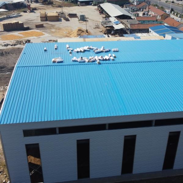 Quality Prefabricated Steel Frame Warehouse Building Q235B Q355B Material for sale
