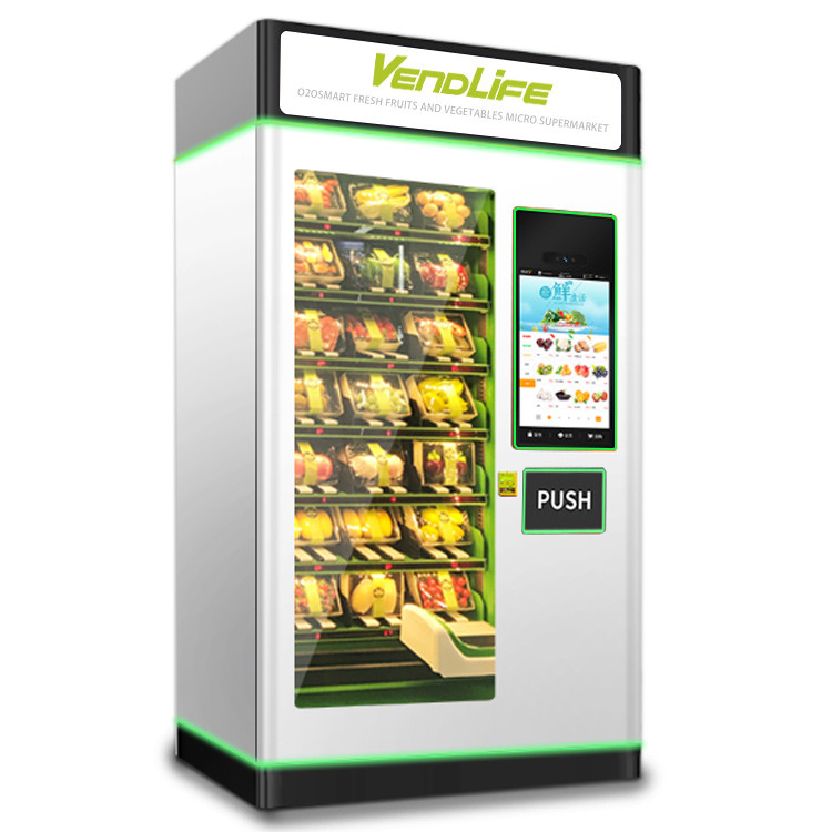 Quality Commercial Ice Vending Machine for vegetables Multifunction Single Cabinet for sale