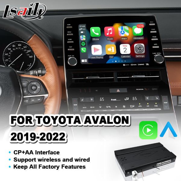 Quality Android Video Interface Box for Toyota Avalon Camry RAV4 Majesty With Wireless Carplay for sale