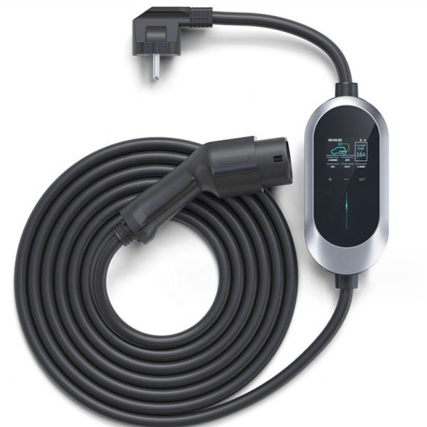 Quality Portable Mobile Mode2 EV Charger Charging Station 16A 250V Charging Cable ABS for sale