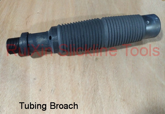 Quality Alloy Steel 2 Inch Tubing Broach Gauge Cutter Slickline for sale