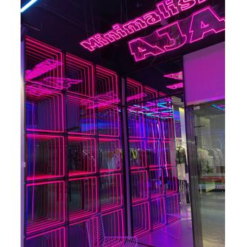 Quality Buildings Application 12V Hologram 3D Projector Mirror Acrylic Advertising Light for sale