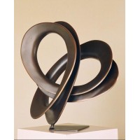 Quality OEM Interior Copper Art Sculpture Painted Abstract Resin Sculptures for sale