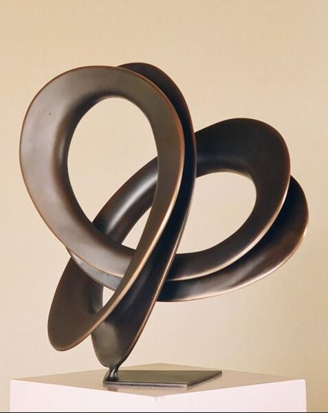 Quality OEM Interior Copper Art Sculpture Painted Abstract Resin Sculptures for sale