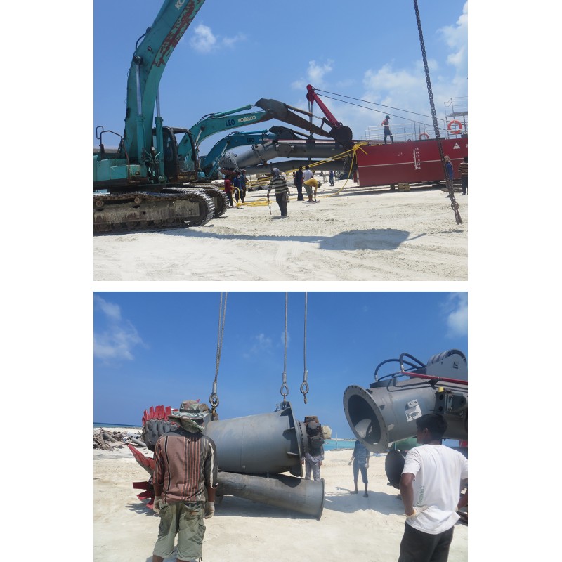 Dredger installation and training