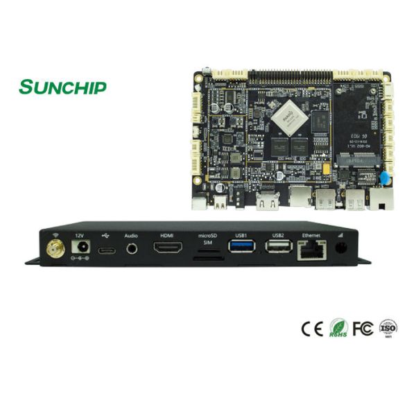Quality 2GB 16GB Metal Digital Signage Player Box With WIFI LAN Remote Control for sale