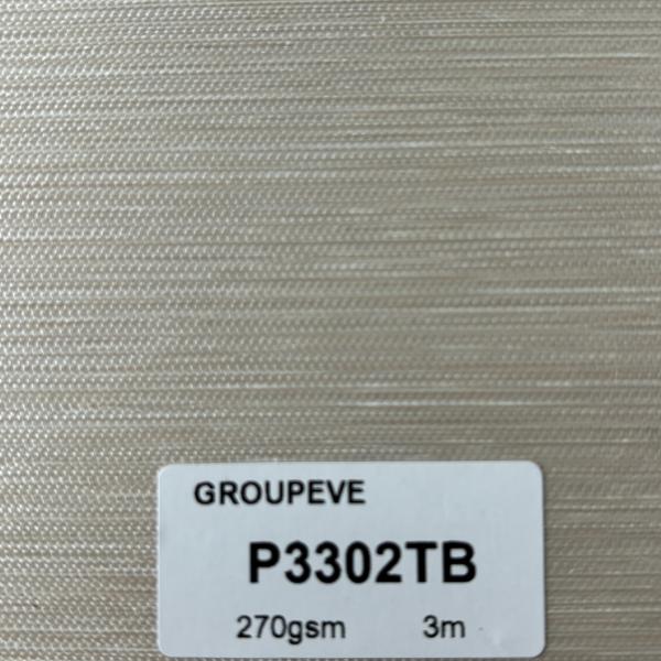 Quality High Quality Pull Down 100% Polyester Textured Blackout Roller Blinds Fabrics for sale