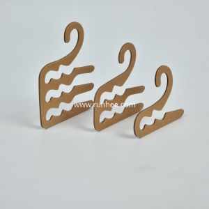 Quality Heavy Duty Recyclable Cardboard Hooks Paper Sock Hangers 2.0mm~3.5mm Thickness for sale