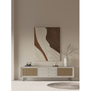 Quality E1 MDF White Wooden TV Stand Cabinet Nordic Marble Modern European for sale