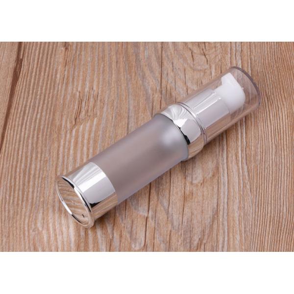 Quality Frosted 30 Ml Airless Cosmetic Bottles BPA Free Environmental Friendly for sale