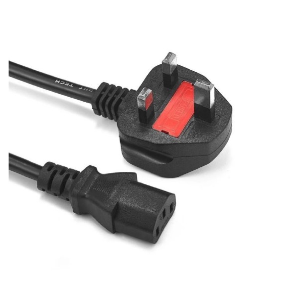 Quality Durable ASTA 60227 IEC53 Power Cord UK Plug To C5 3 Pin Laptop Power Lead for sale