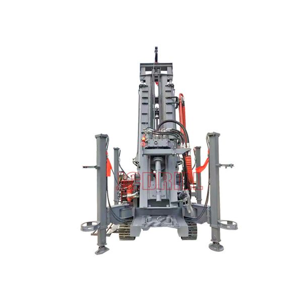 Quality Rotary 260m Deep Dth Water Well Drilling Rig Machine for sale