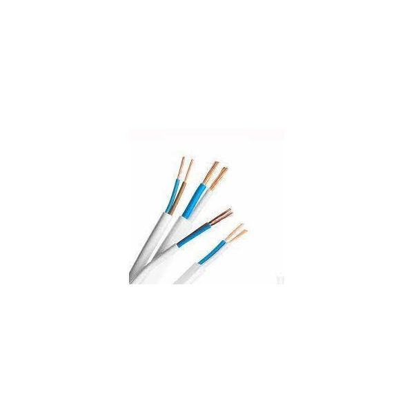 Quality 2x1.5mm 2x2.5mm Pure Copper Core Parallel Wire Stranded Flat Flexible Cable with for sale