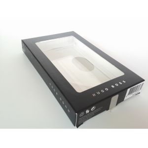 Quality Fashion Card Board Packaging Box For Phone Case, Matt Lamination Black Paper for sale